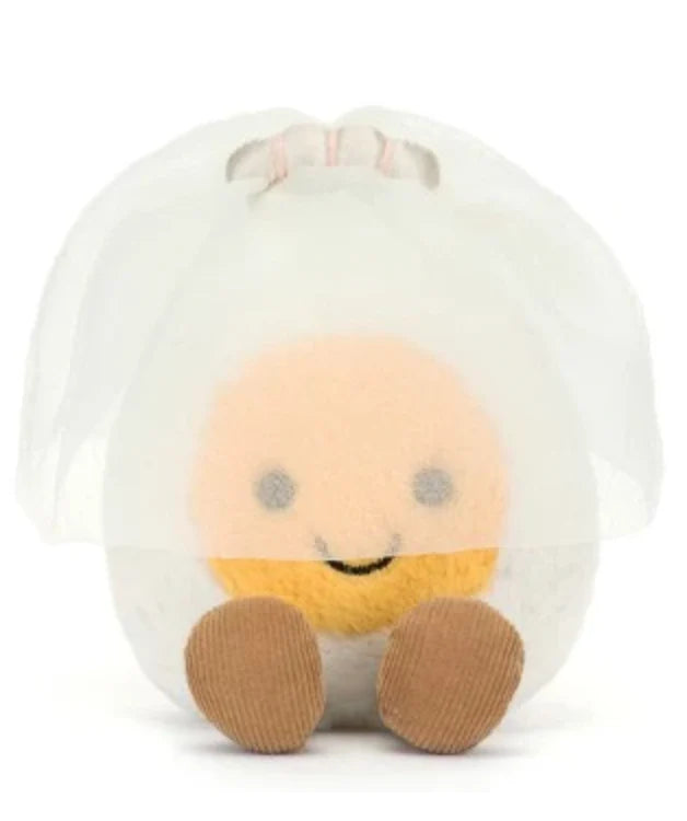 Jellycat Amuseables Boiled Egg Bride – Brown Paper Packages Yorkshire LTD